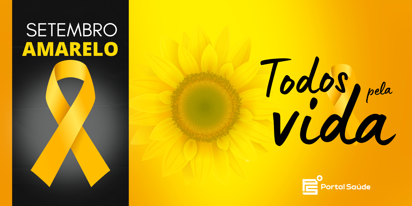 Setembro amarelo - mês da prevenção do suicídio - Portal Saúde